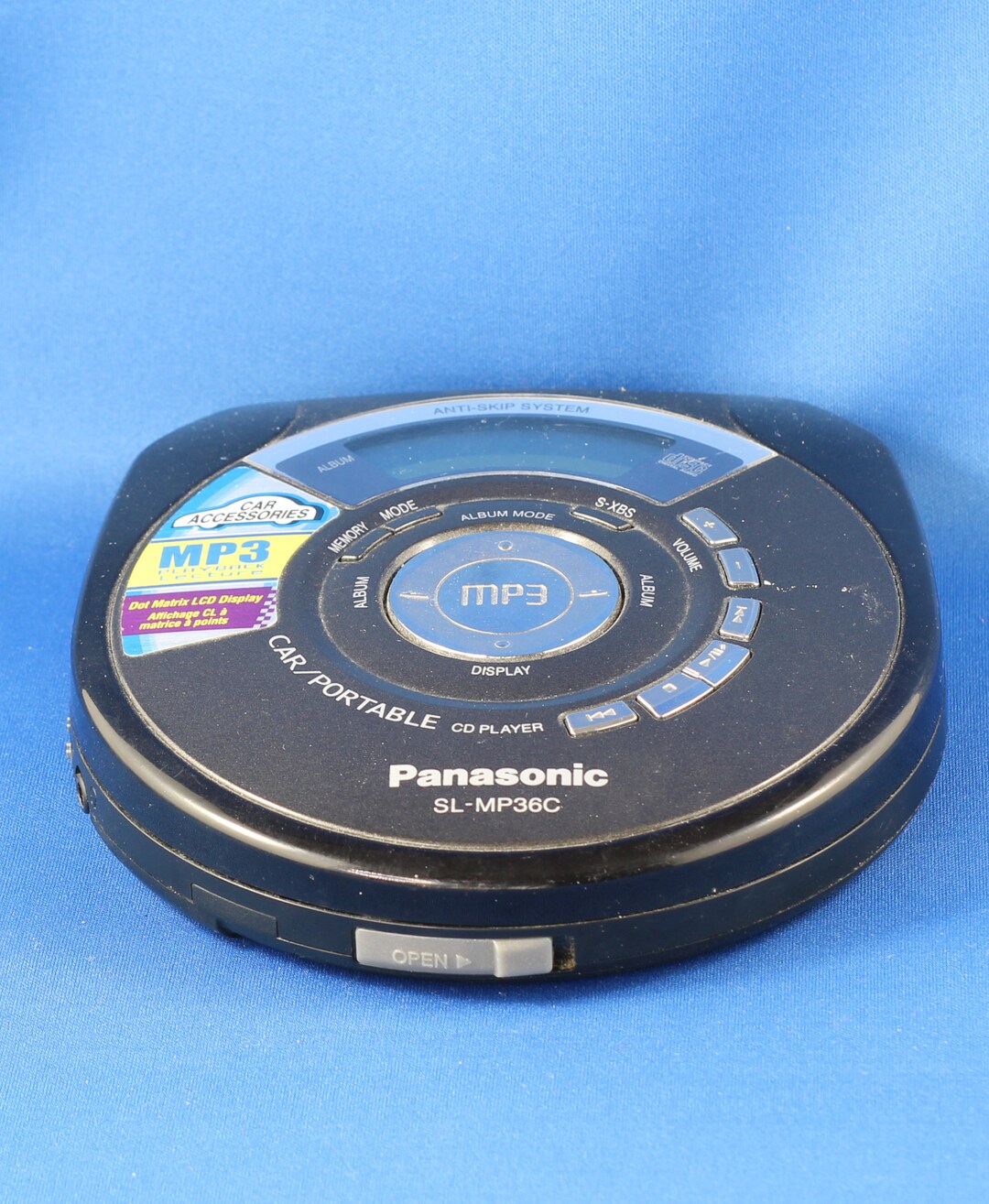 Panasonic SL-MP36C Car Portable CD Player MP3 - Etsy