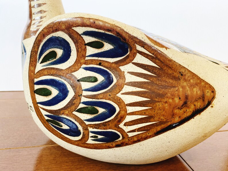 Large Vintage Mexican Tonala Pottery Bird Duck Figure - Etsy Large Vintage Mexican Tonala Pottery Bird Duck Figure - Etsy
