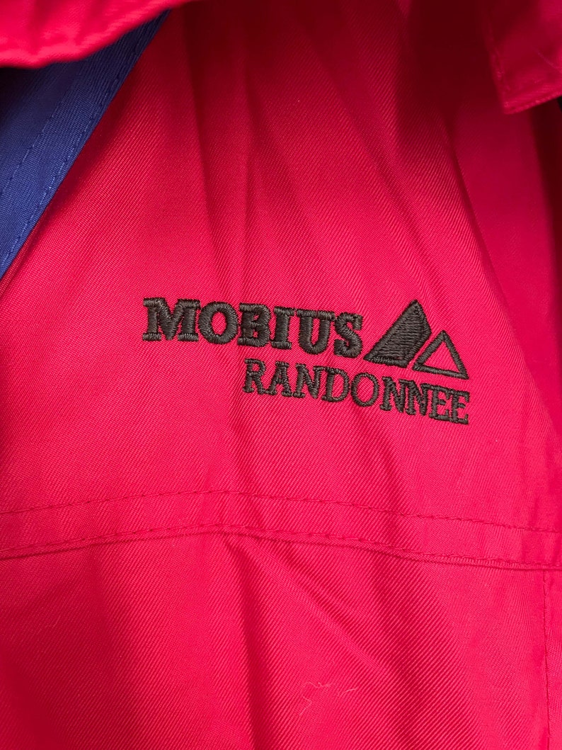 Vintage Mobius Ski Jacket 90s Winter Coat Red Size 10 - Etsy