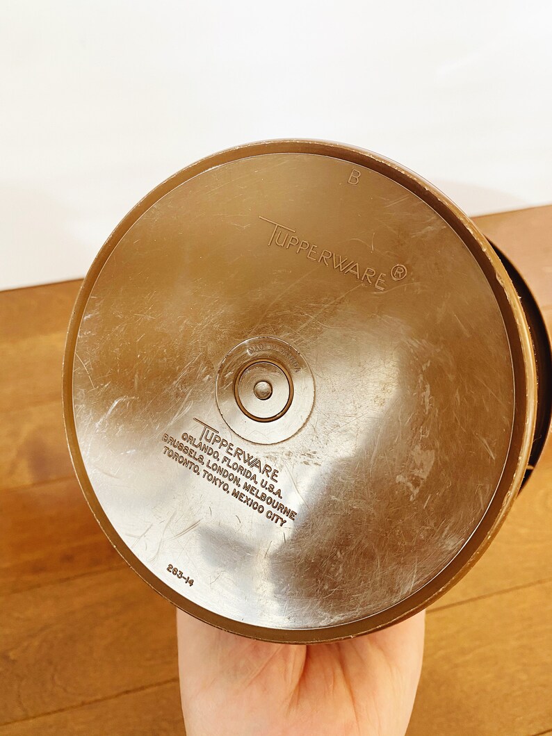 Vintage Coffee & Tea Tupperware Canisters Retro Kitchen | Etsy