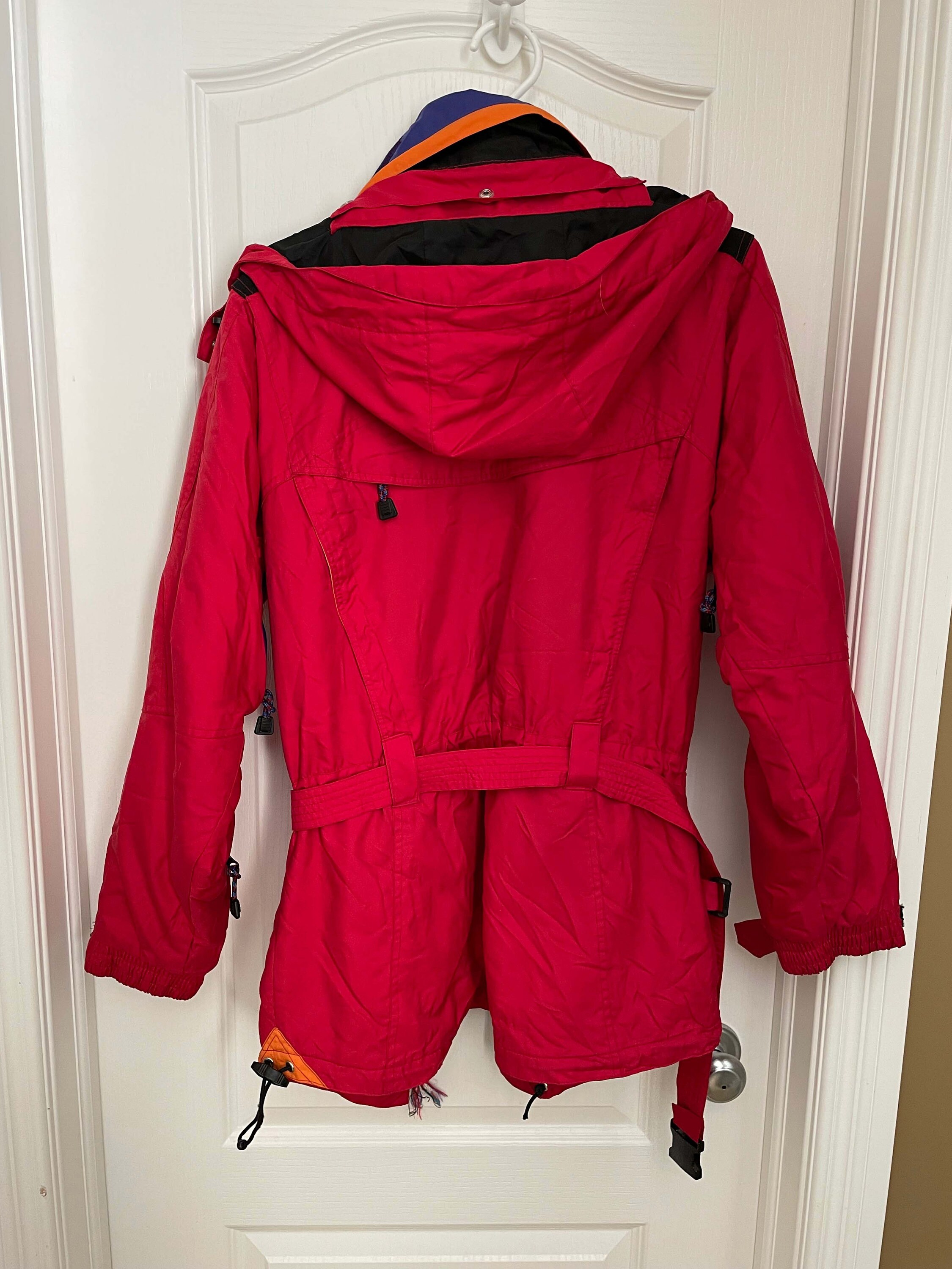 Vintage Mobius Ski Jacket 90s Winter Coat Red Size 10 - Etsy