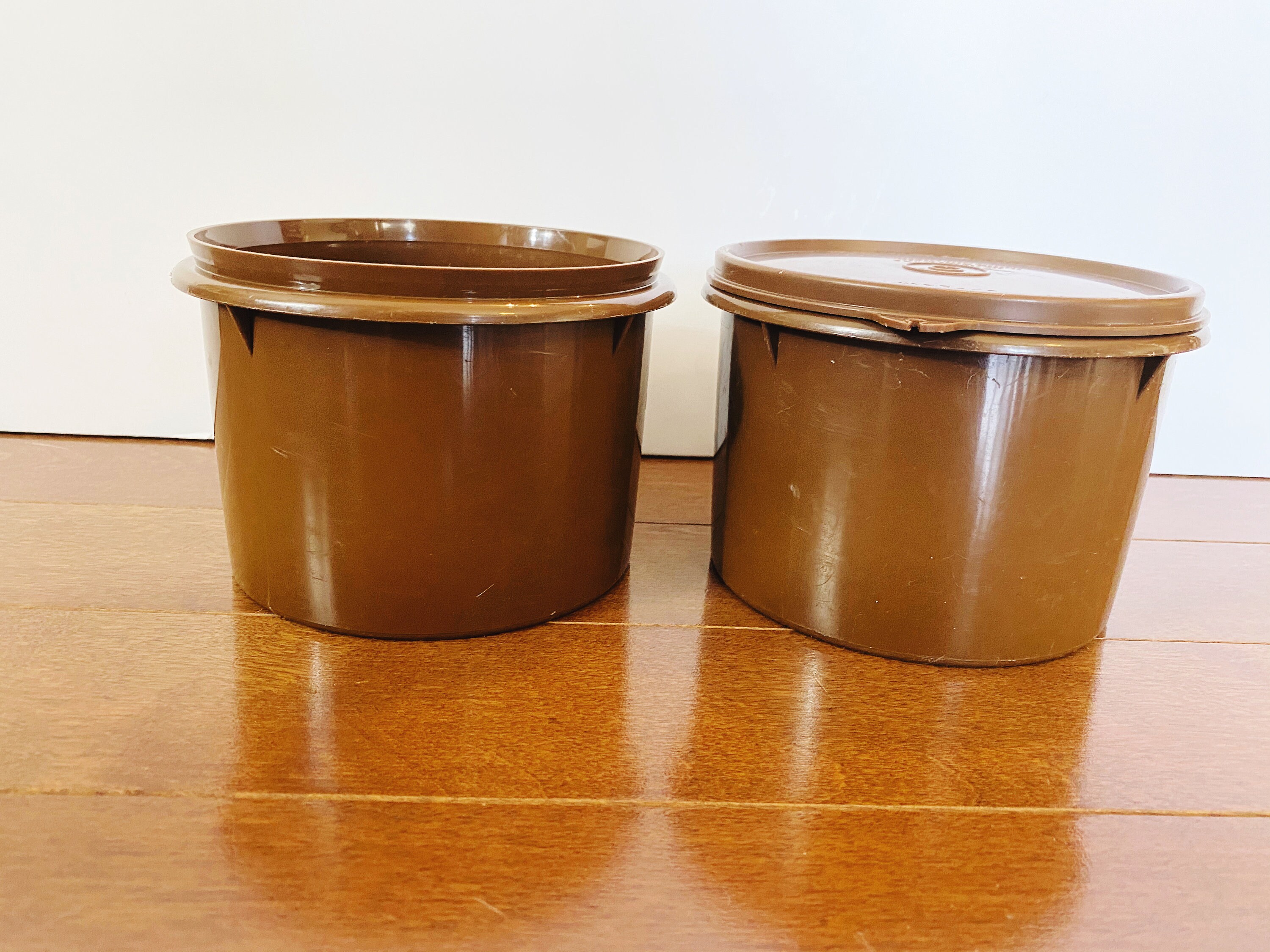 Vintage Coffee & Tea Tupperware Canisters Retro Kitchen | Etsy