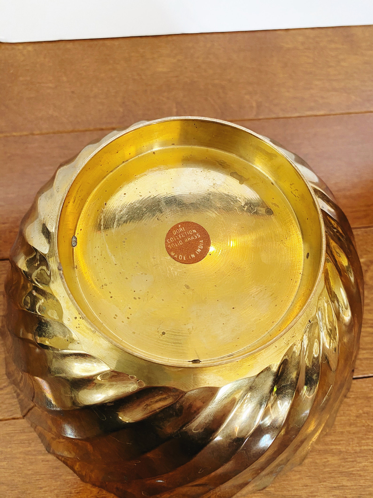 Vintage Brass Bowl Key Holder Unique Brass Dish Boho | Etsy