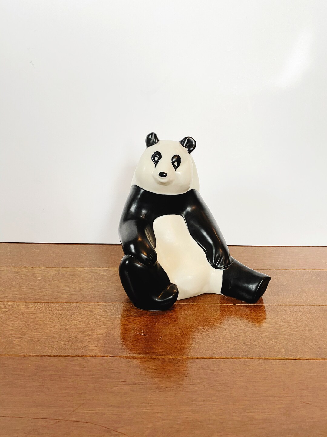 Arabia Finland Panda Bear Figurine Signed by Lillemor Mannerheim World ...