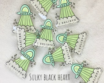 SETI Brand Enameled Pin - Etsy