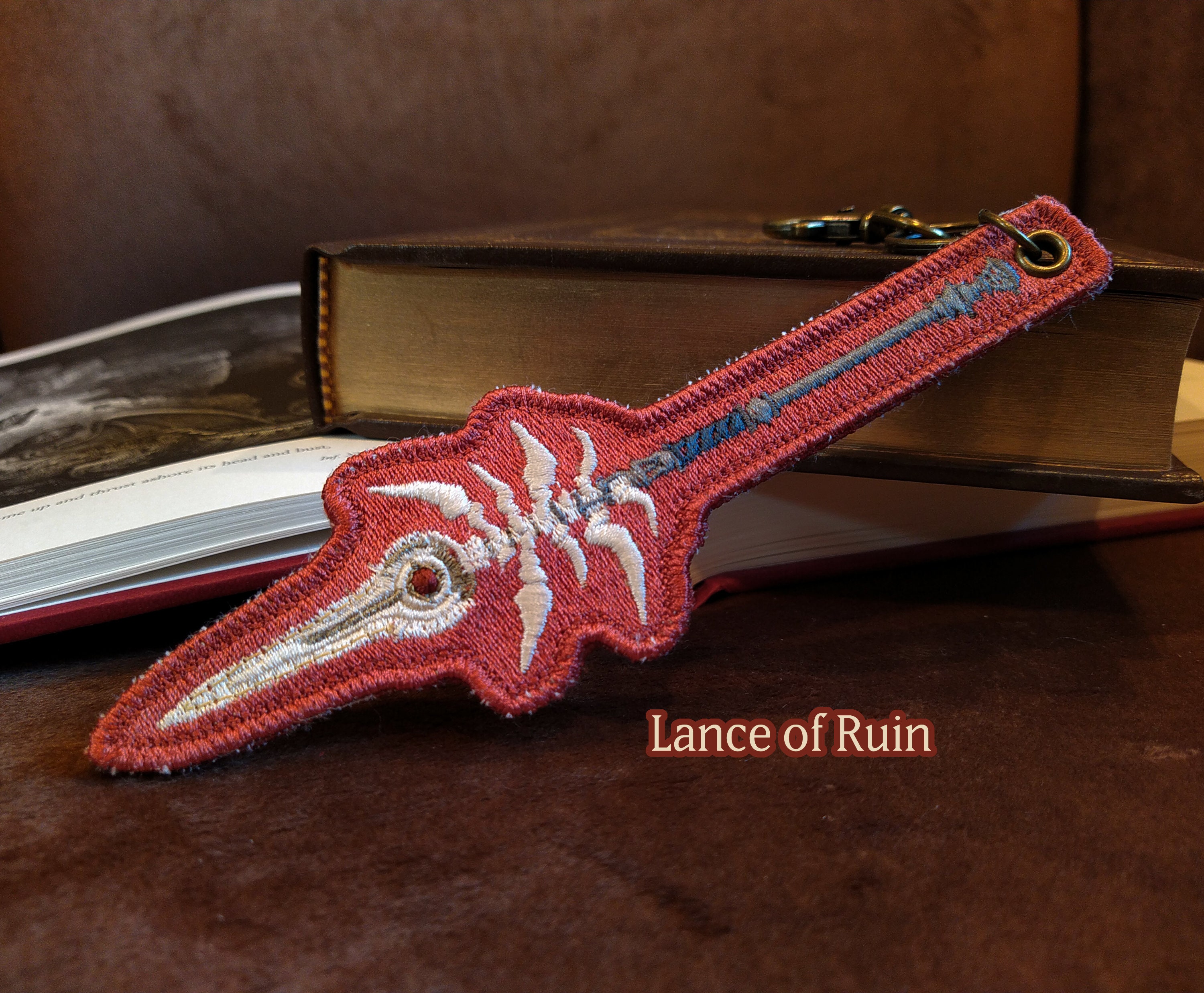 FE3H Relic Double-sided Embroidered Keychains - Etsy Australia