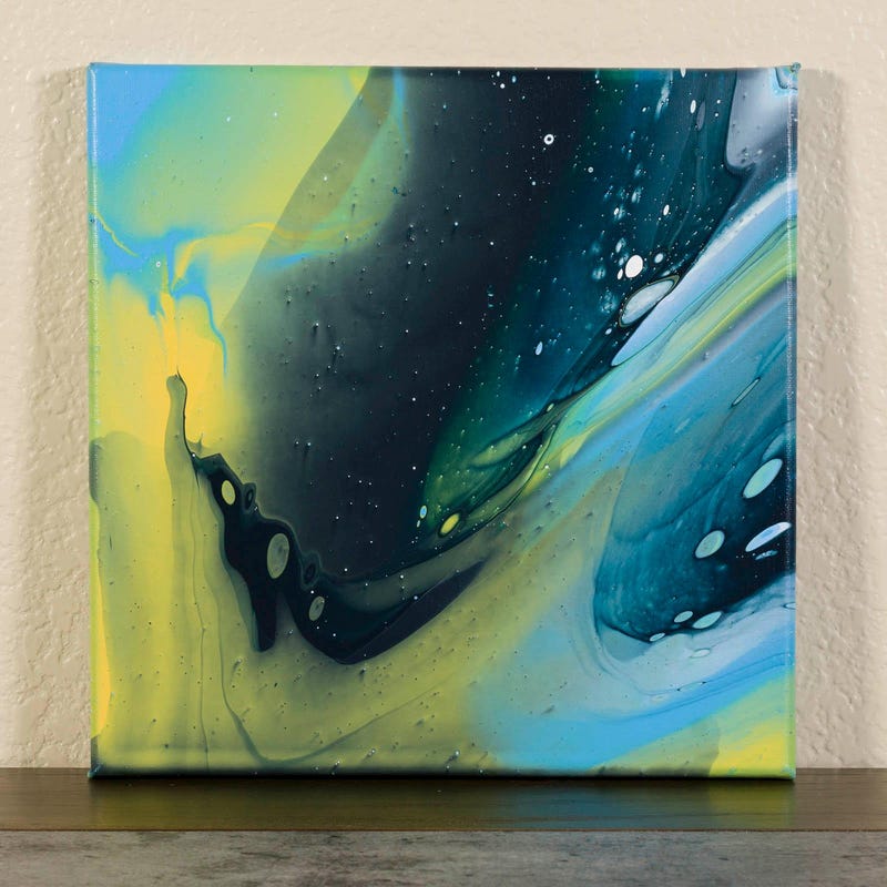10x10 Fluid Paintings - Etsy