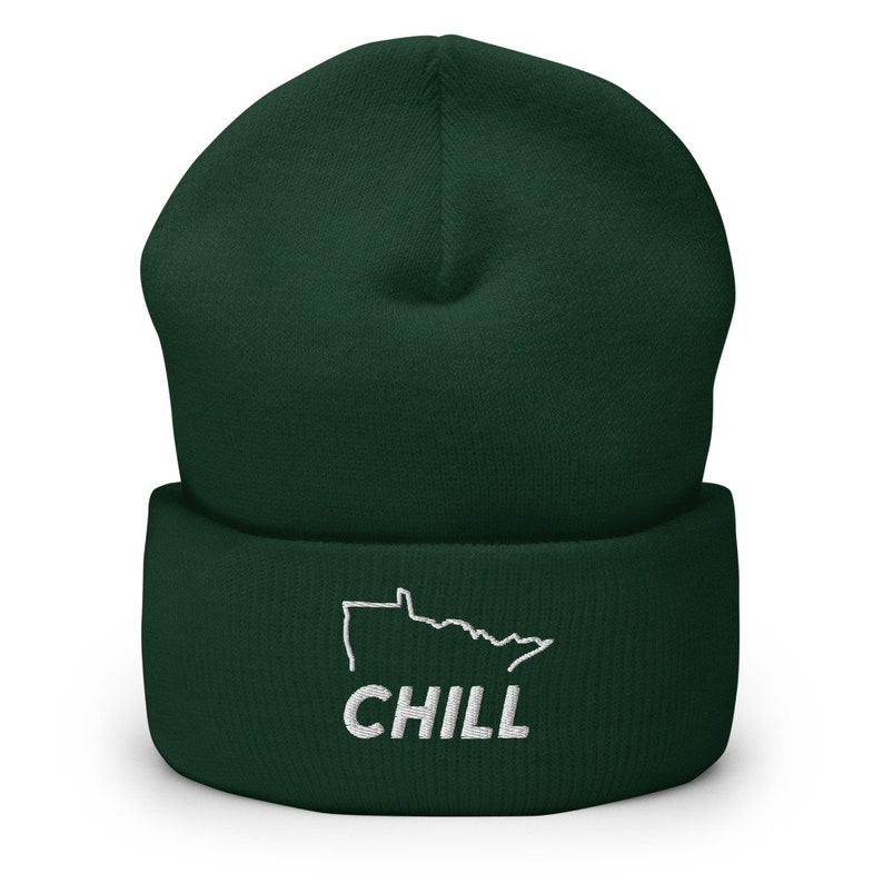 Minnesota Chill - Funny MN Cold Winter Novelty Gift Knit Beanie - Etsy