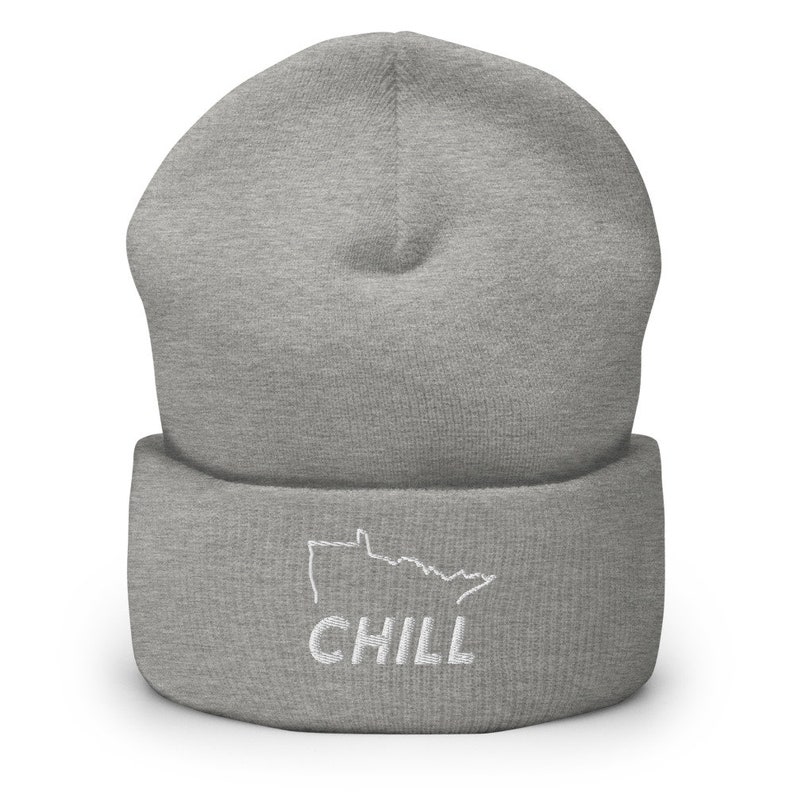 Minnesota Chill - Funny MN Cold Winter Novelty Gift Knit Beanie - Etsy