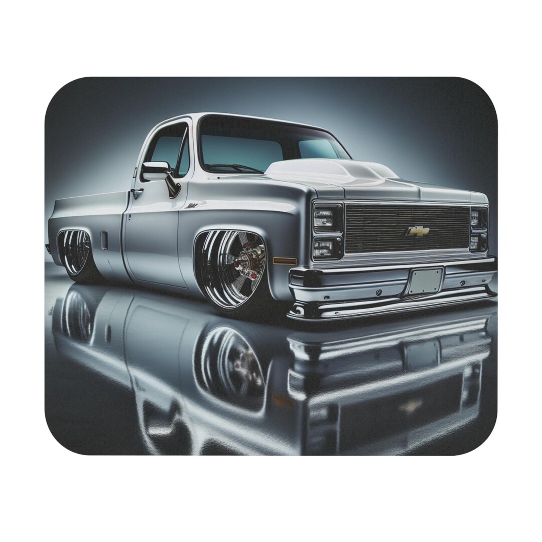 Hot Rod Chevy Truck Mouse Pad - Perfect for Car Enthusiasts, Office ...