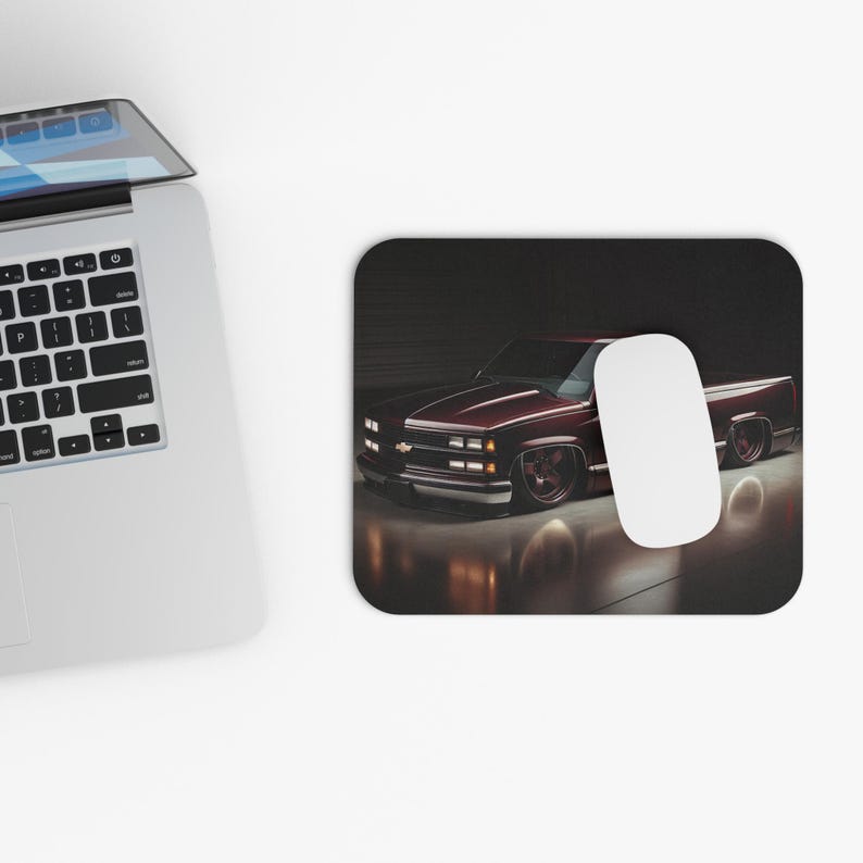1988 Chevy Truck Mouse Pad, Retro Automotive Desk Decor - Etsy