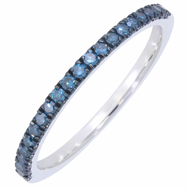 Blue Diamond Ring - Etsy