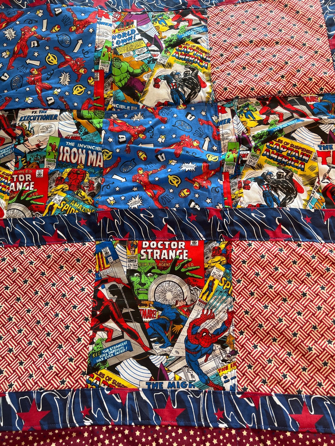 Children’s Superhero Nap Quilt - Etsy