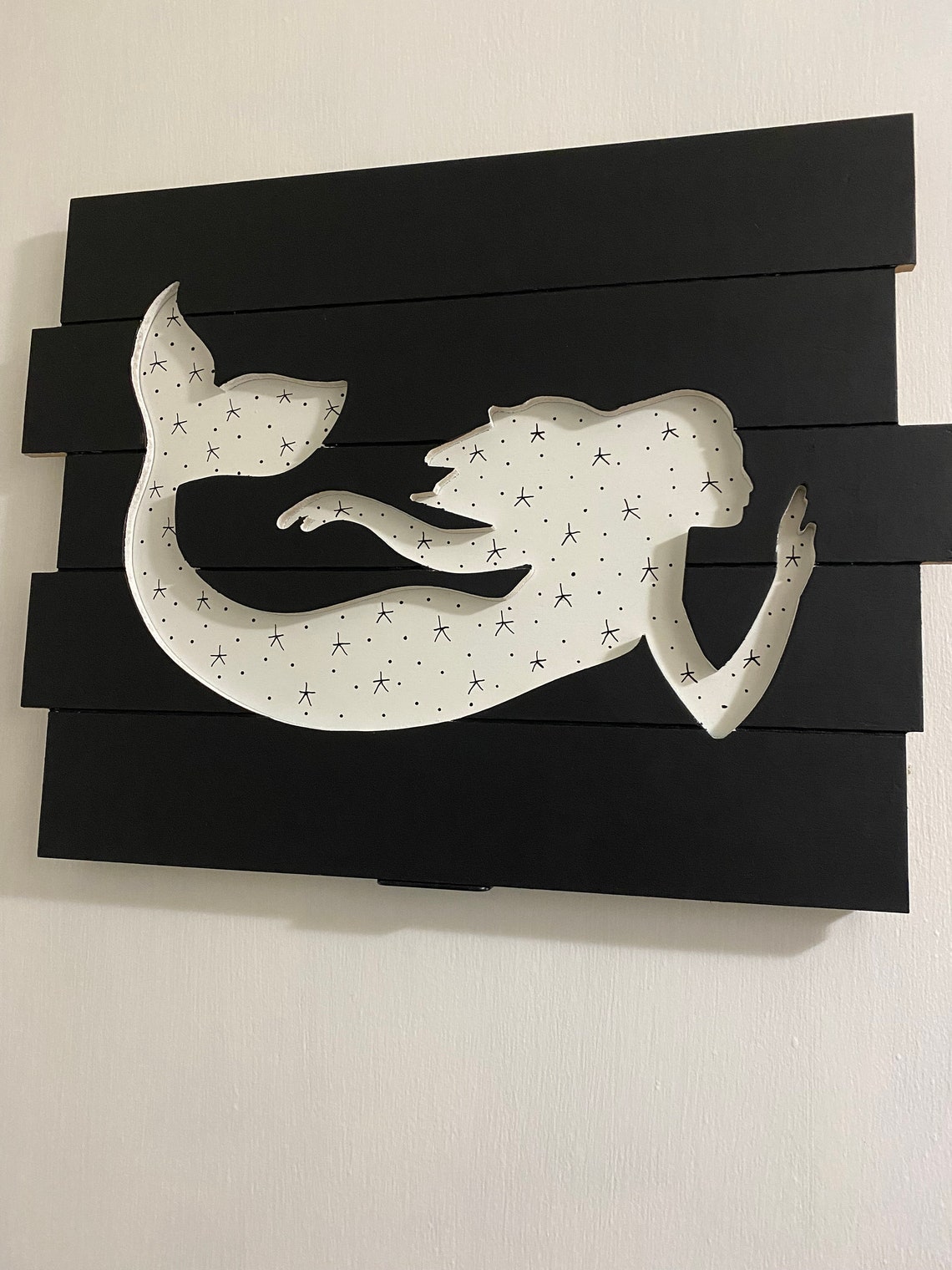Mermaid Wall Mount - Etsy