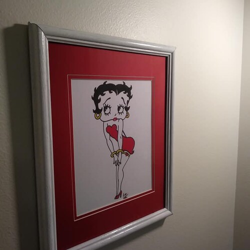 BETTY BOOP Lighted Glass Block Nightlight | Etsy