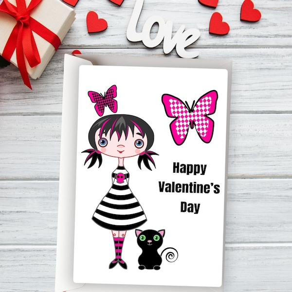 Emo Valentine - Etsy