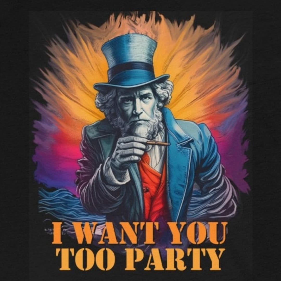 100% USA Cotton I Want You Too Party, Army, July 4th, USA, America ...