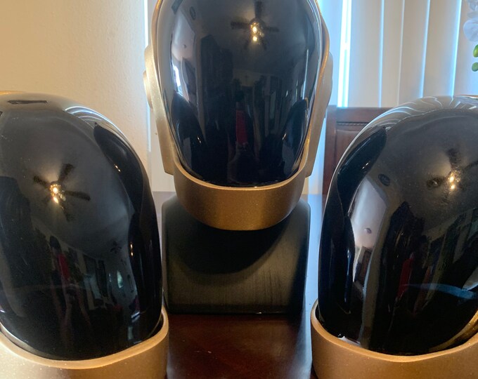 Daft Punk Guy Manuel Costume HEAD Helmet HALLOWEEN PROP - Etsy