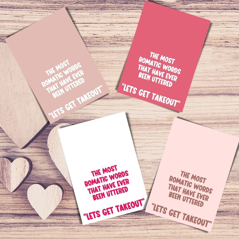 Simple Valentines Day Printable Card - Etsy
