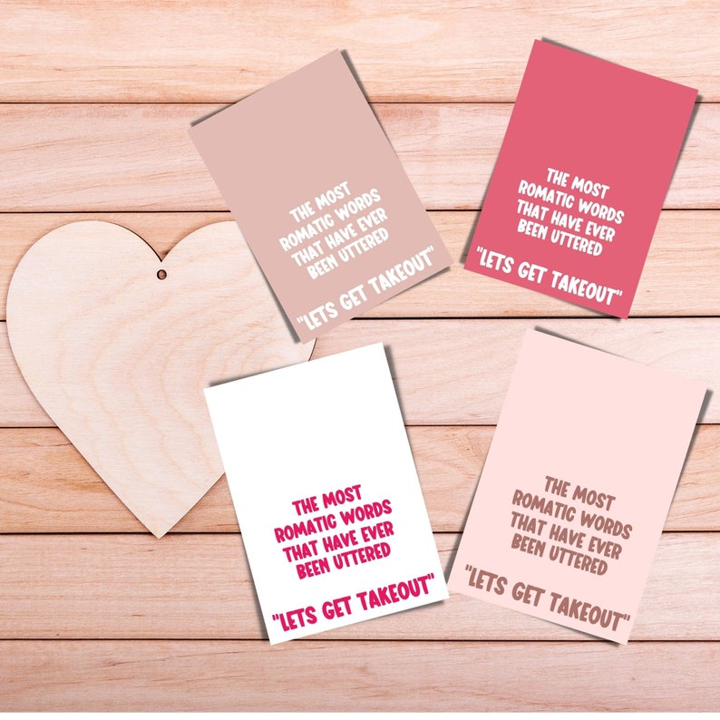Simple Valentines Day Printable Card - Etsy