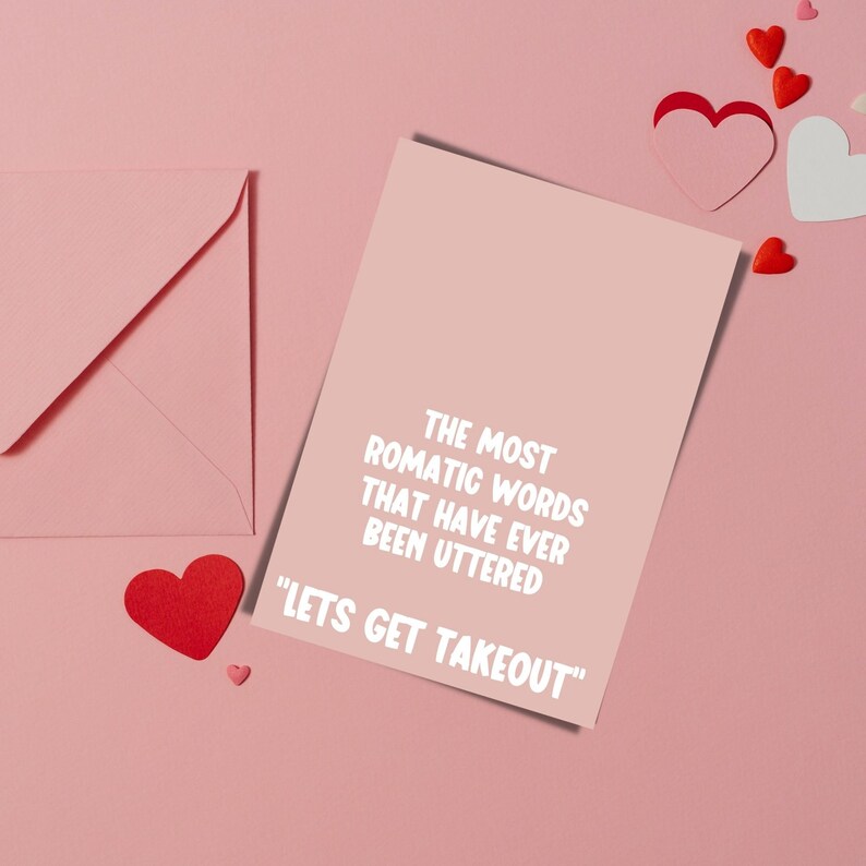 Simple Valentines Day Printable Card - Etsy