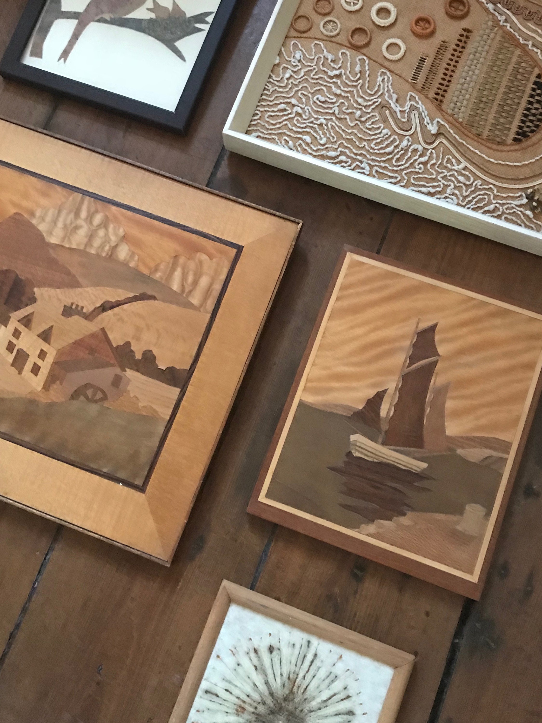 ART Fab Mid Century Original Vintage Feature Wall Gallery of - Etsy UK