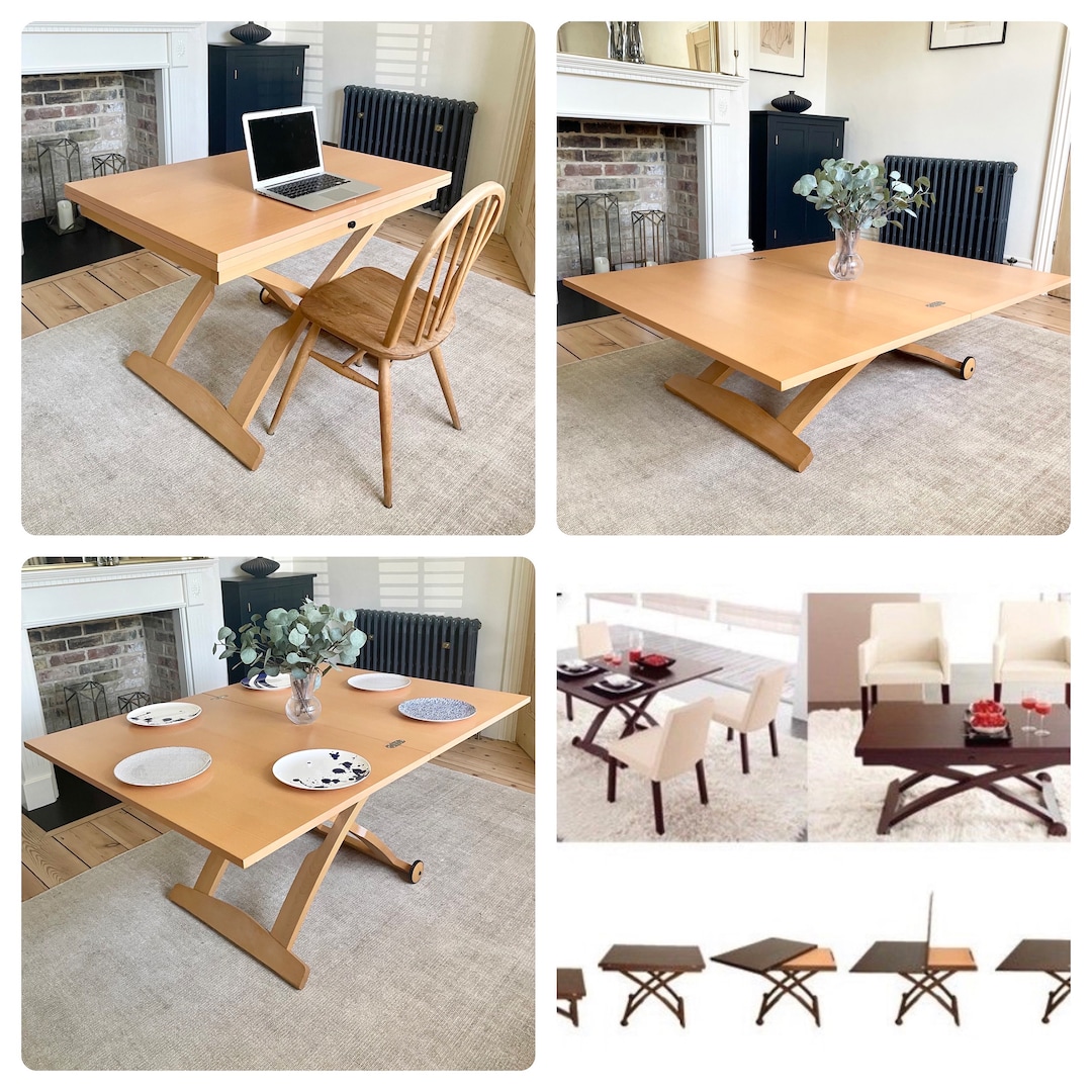 EXTENDING TABLE Stunning Extending Height Adjustable Calligaris ...