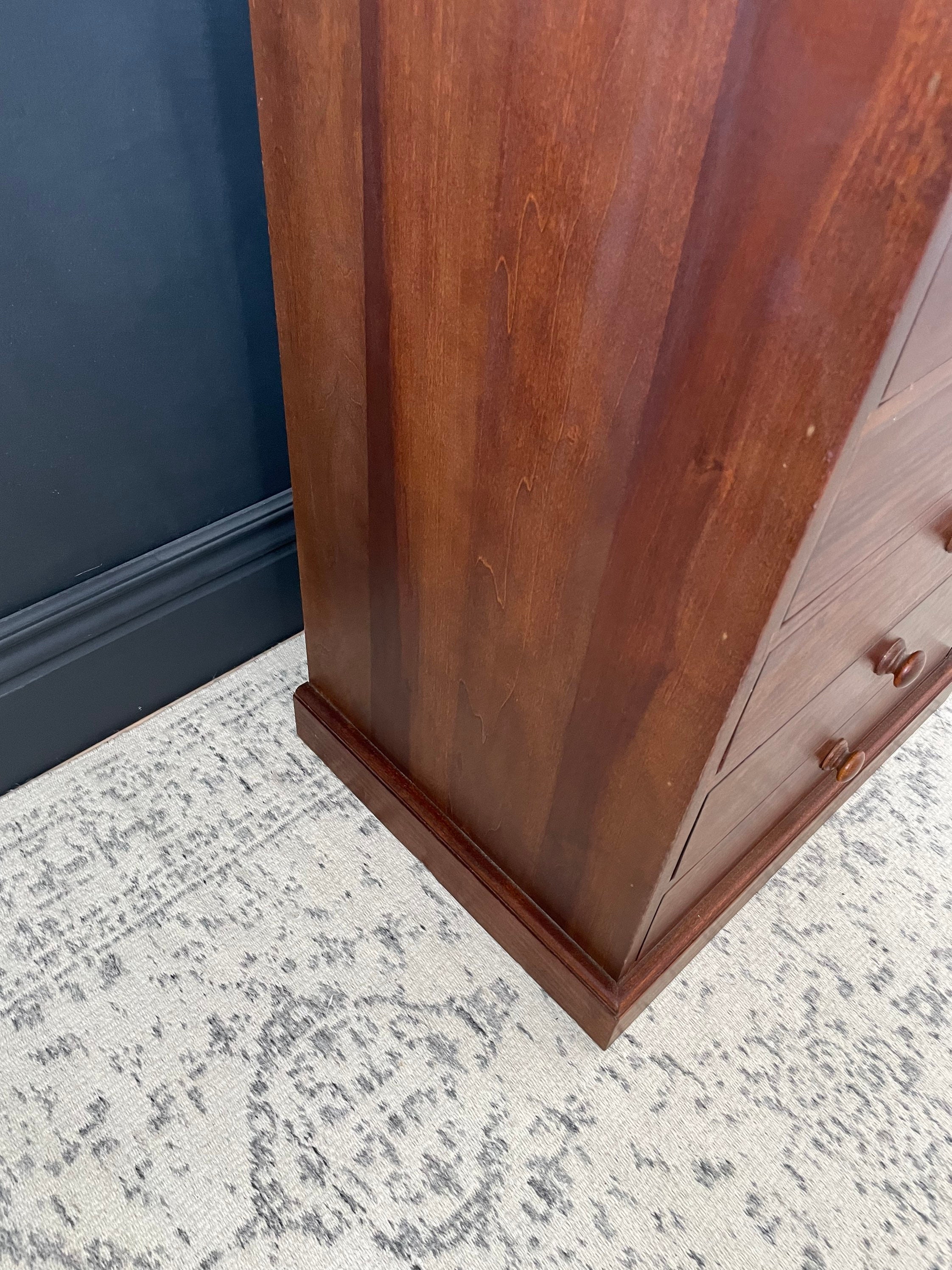 TALLBOY - Small Compact Solid Wood Drawers 6 Drawers - DELIVERY ...