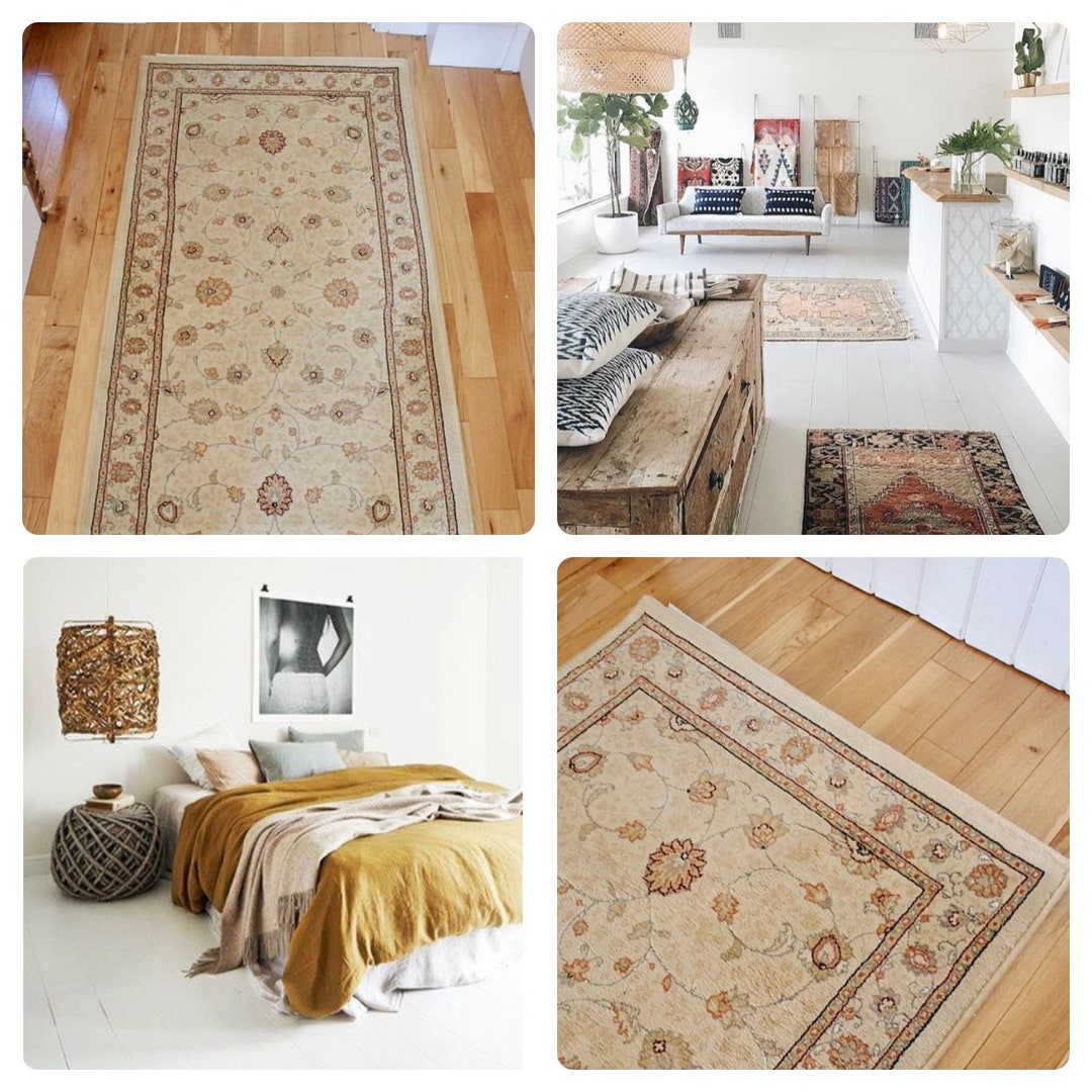 RUG - Moroccan Rug Aztec Ethnic Red Natural Kilim Floor Rug Runner ...