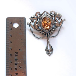 Dragon Pin , Dragon Brooch , Cloak Pin , Medieval Scarf Pin ...