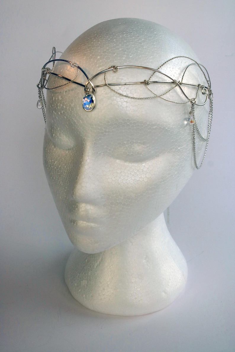 Arwen circlet ELVEN CROWN Elvish circlet LOTR | Etsy