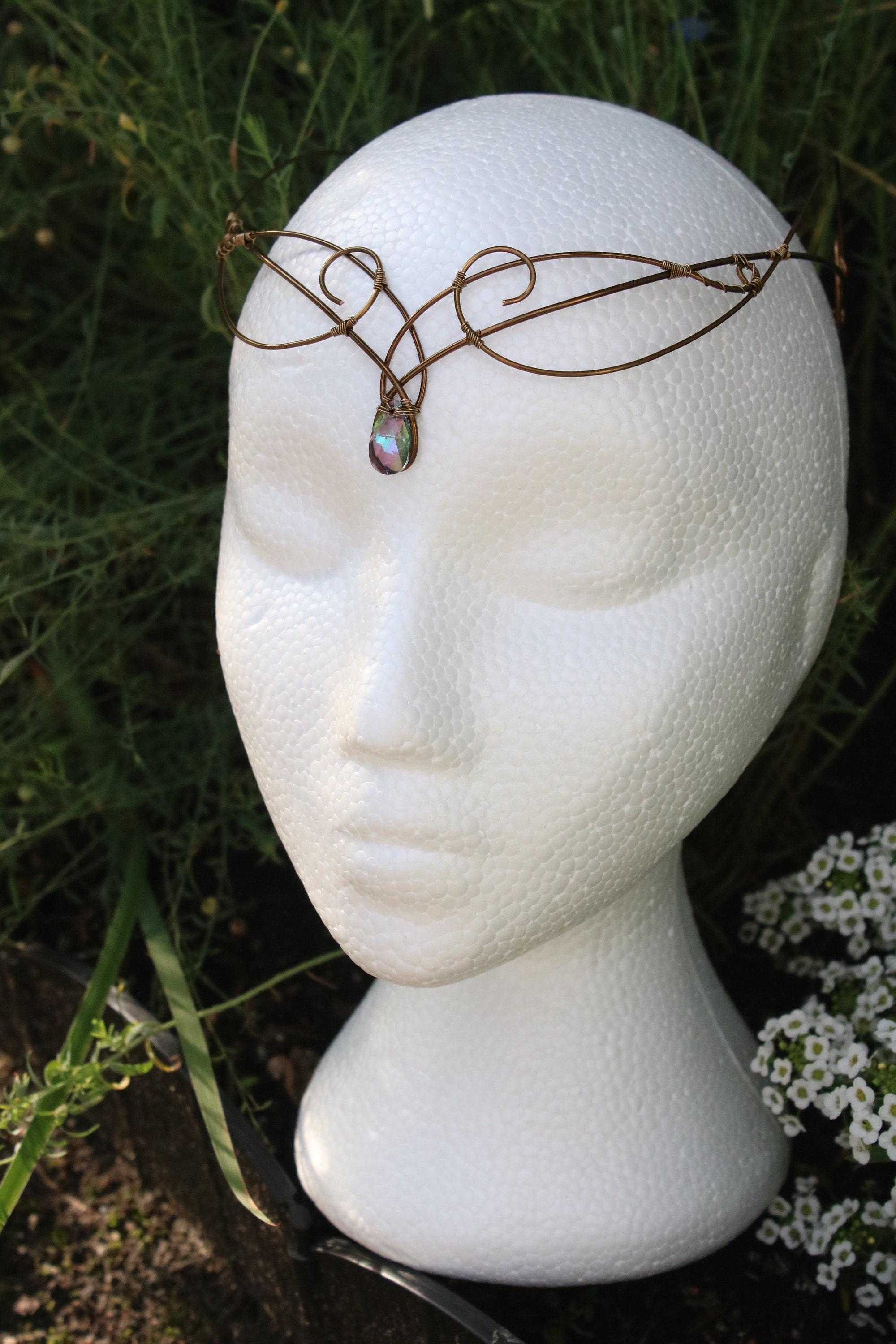 ElVEN CIRCLET elvish headpiece elven tiara elven crown | Etsy