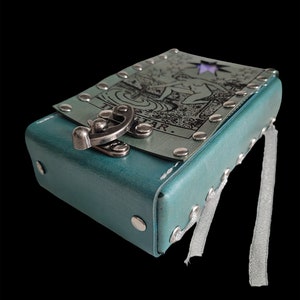 Leather Tarot Card Holder, Tarot Card Case, Handmade Tarot Deck Box ...