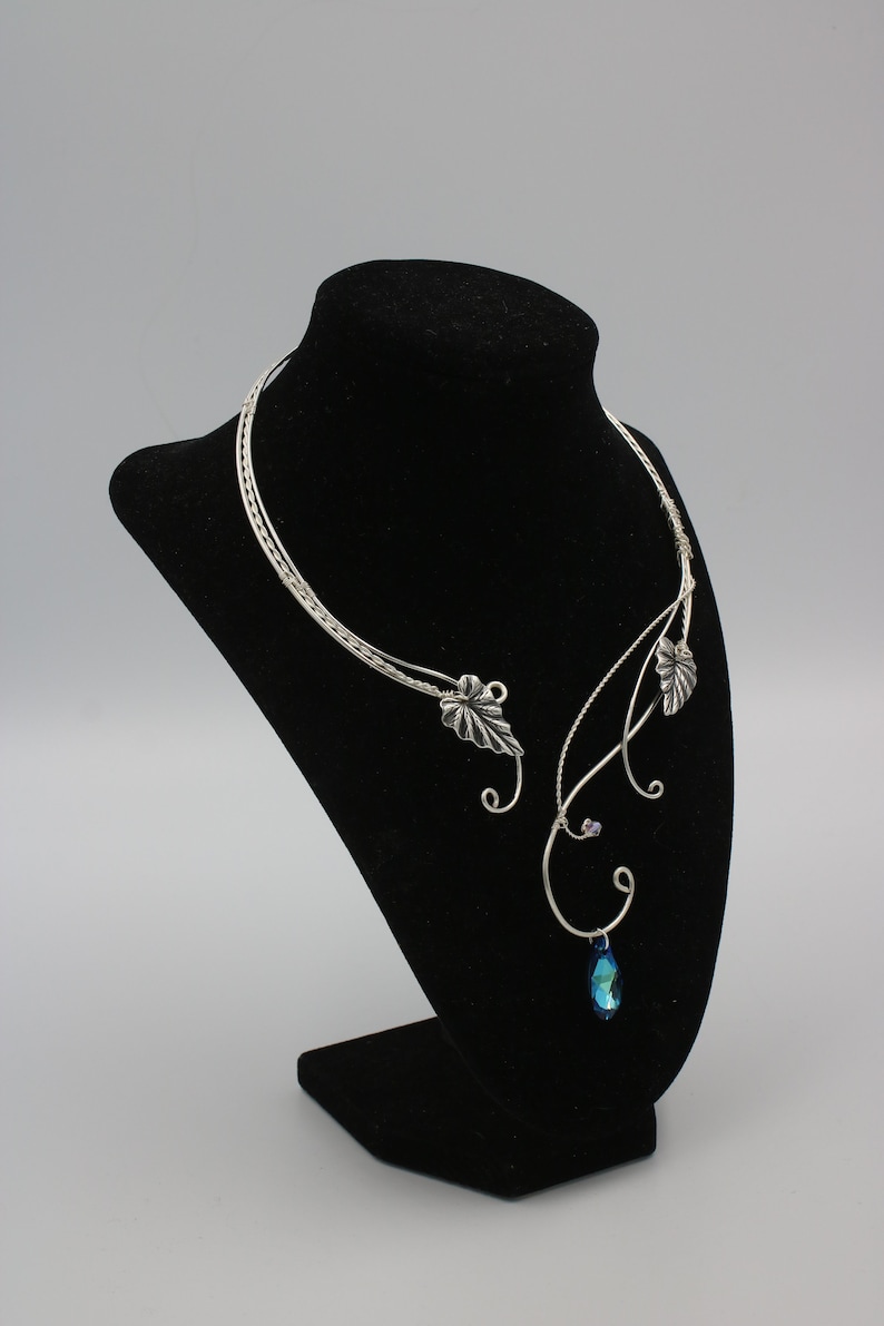 ELVEN JEWELRY elven necklace fairy jewelry silver elvish | Etsy