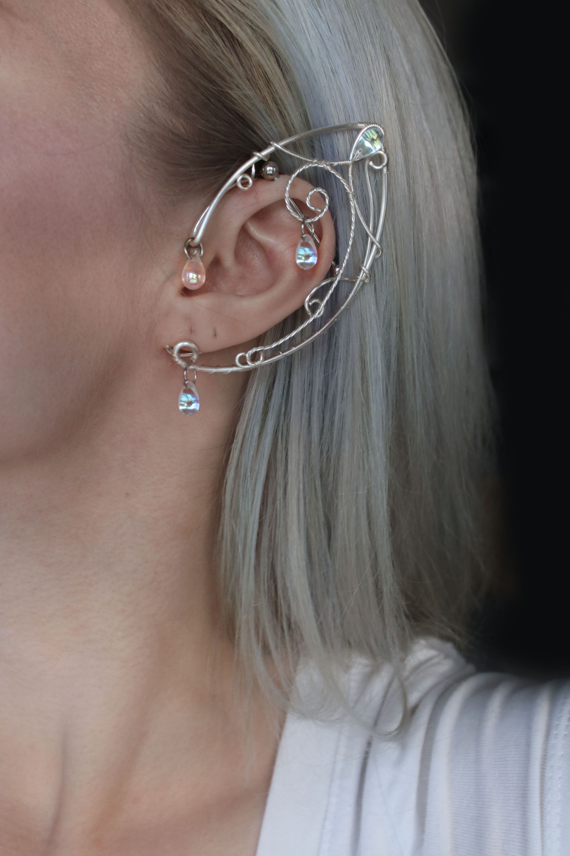 Elf Ear Cuff , Elven Ear Cuffs , Ear Cuff No Piercing , Fairy Ear Cuff ...