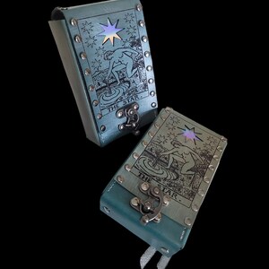 Leather Tarot Card Holder, Tarot Card Case, Handmade Tarot Deck Box ...