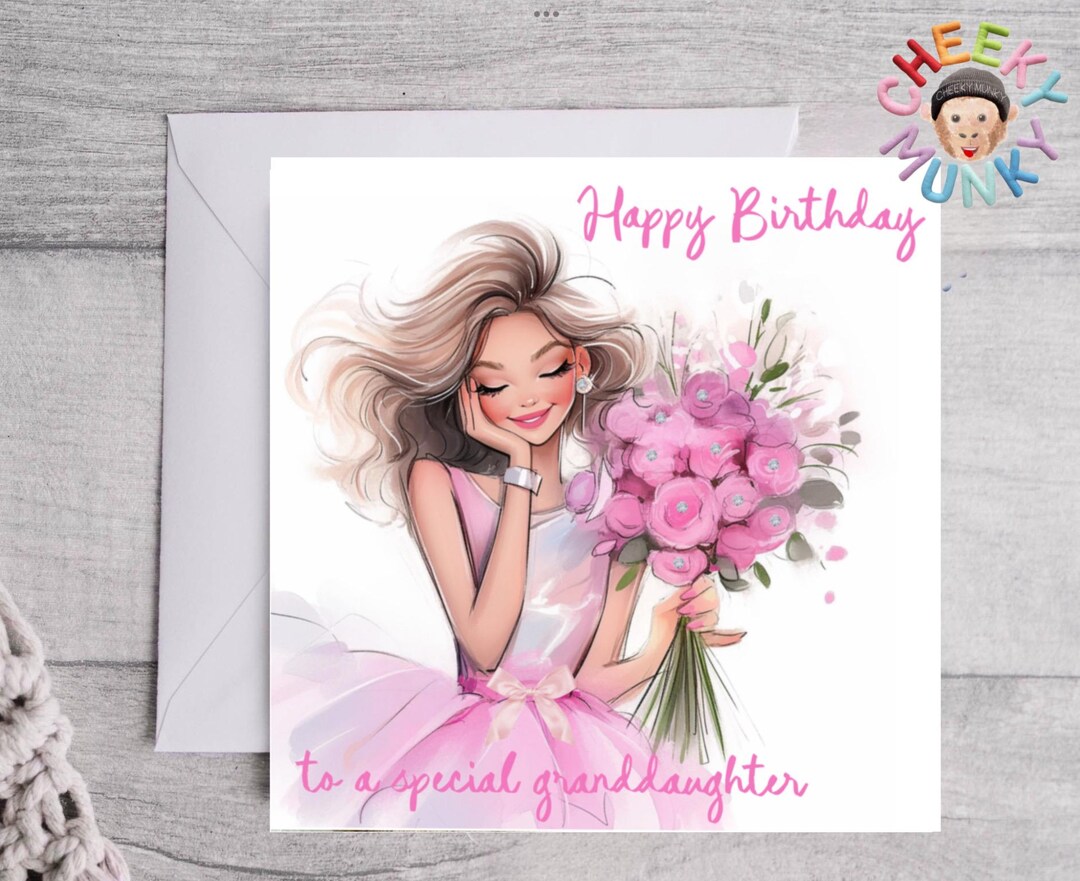 Embellished Birthday Card. 8x8ins or 6x6ins - Etsy