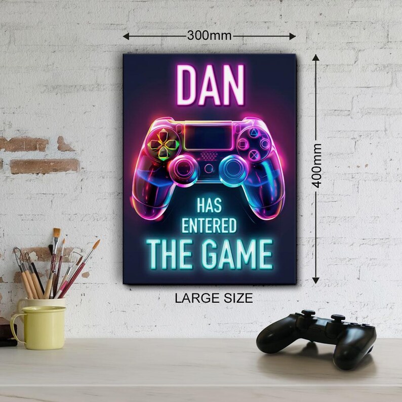 Personalised Gamer Sign/plaque - Etsy