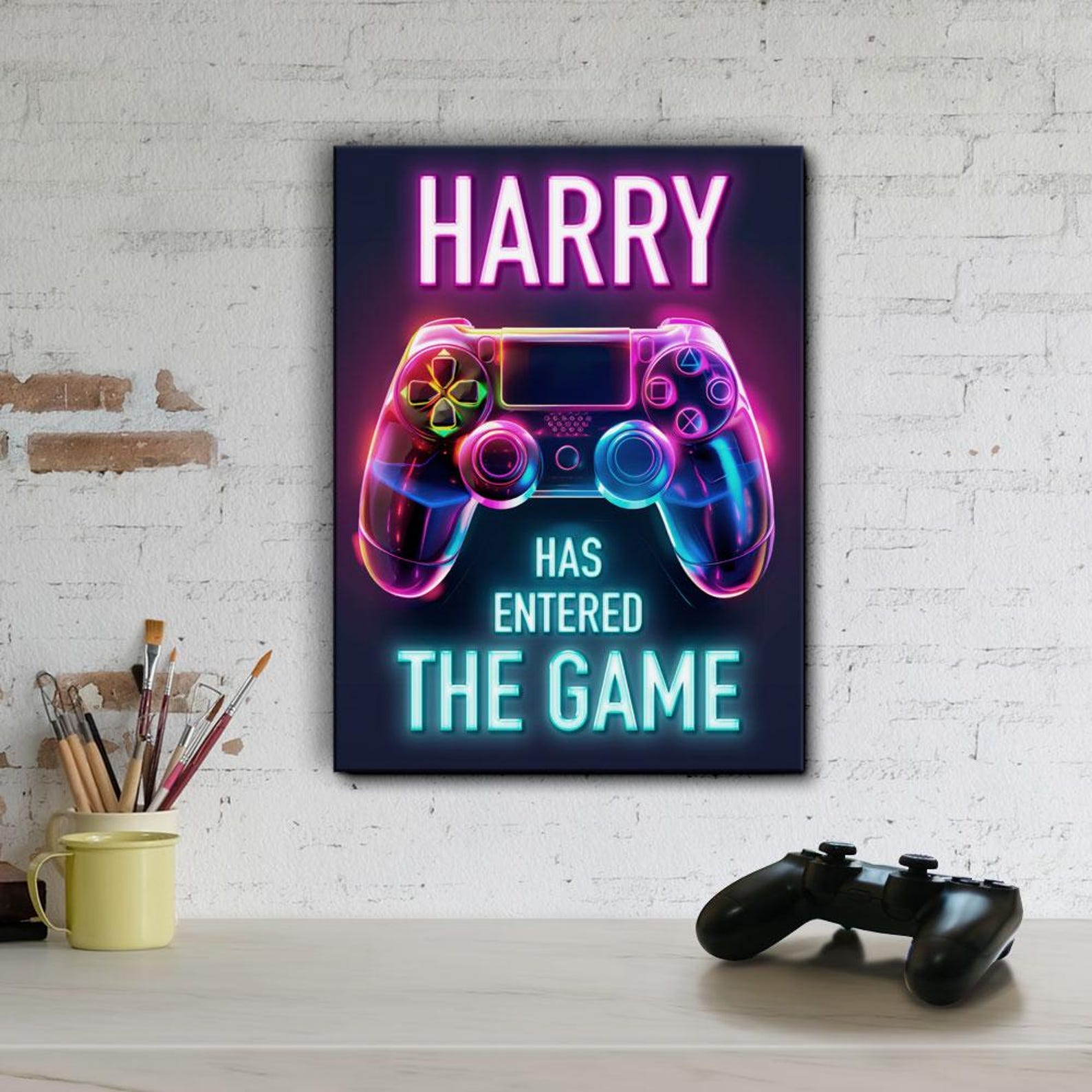 Personalised Gamer Sign/plaque - Etsy