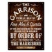 The Garrison Pub Personalised Bar Sign/plaque - Etsy