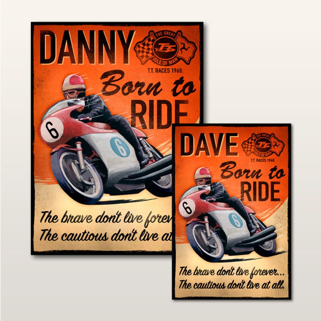 Personalised & Non Personalised Isle of Man TT Signs - Etsy
