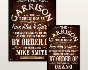 Tavern Sign - Etsy UK