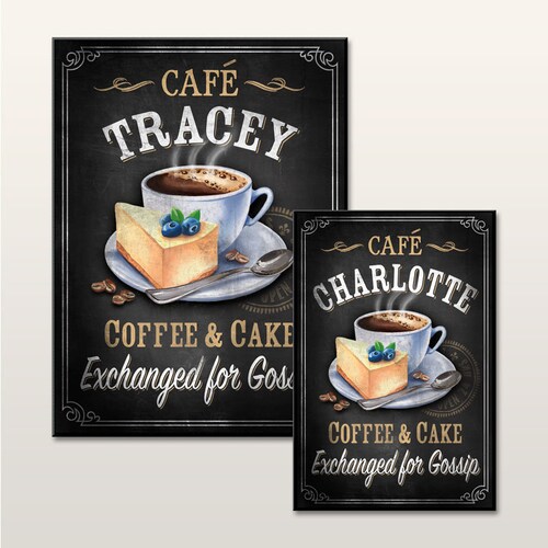 Personalised Cafe & Kitchen Sign/wall Plaque - Etsy