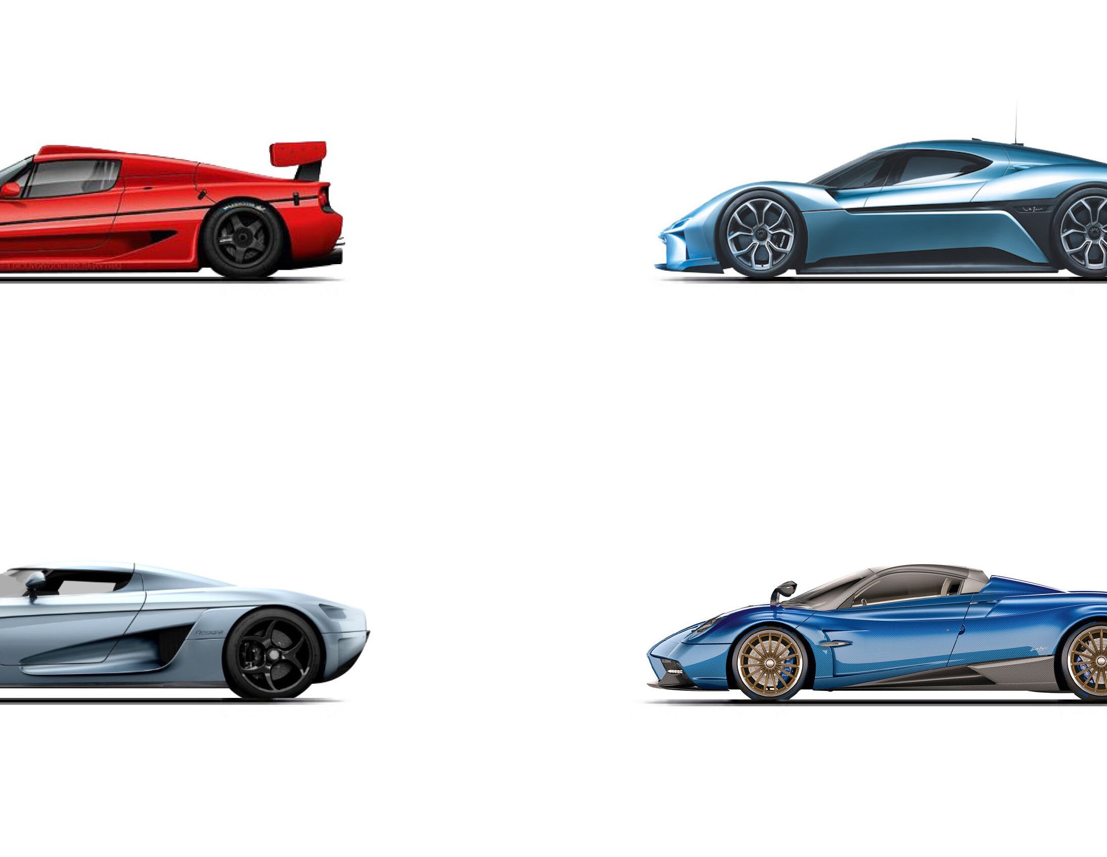 The ultimate hypercars collection poster - Complete overview of the ...