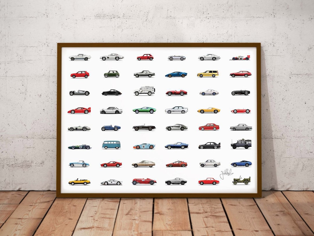 Ultimate classic car Poster Print by CarClassics Ultimate art ...