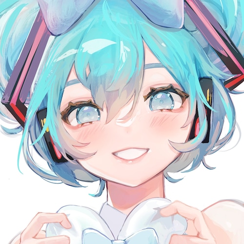 CUTE MIKU Print A6/a5/a4 - Etsy