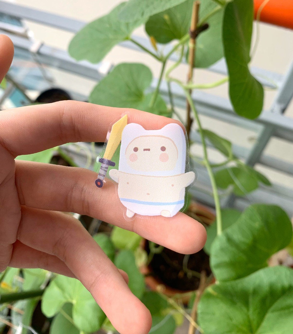 Adventure Time clear Sticker Sheet Transparent Waterproof | Etsy