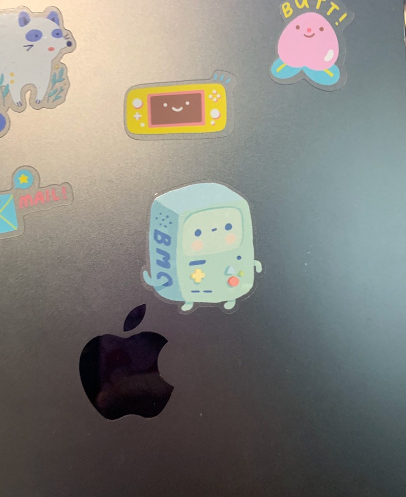 Adventure Time clear Sticker Sheet Transparent Waterproof | Etsy