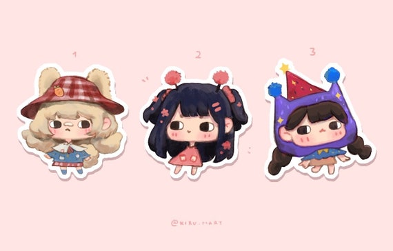 Girl Babies Vinyl Stickers Waterproof Matte Diecut Vinyl | Etsy