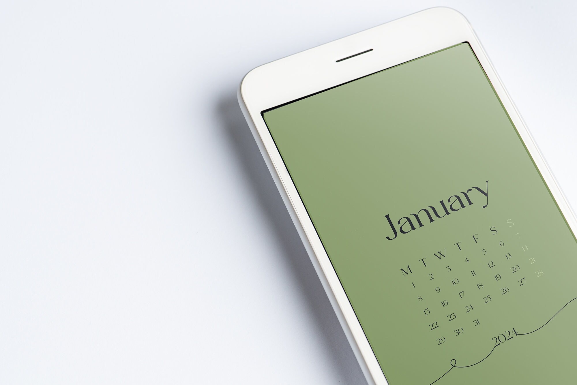 4K Set of 12 Months Calendar 2024 Wallpapers Smartphone and - Etsy